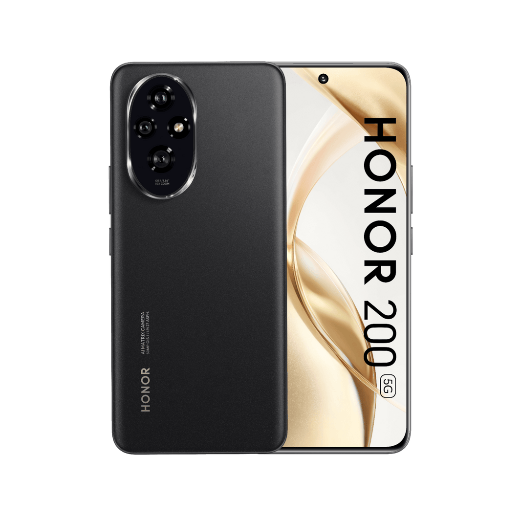 Smartfon HONOR 200 5G 8/256GB 100W | Wariant 8/256GB - Midnight Black